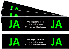 Ja-Ja sticker - FoldervisieFoldervisie